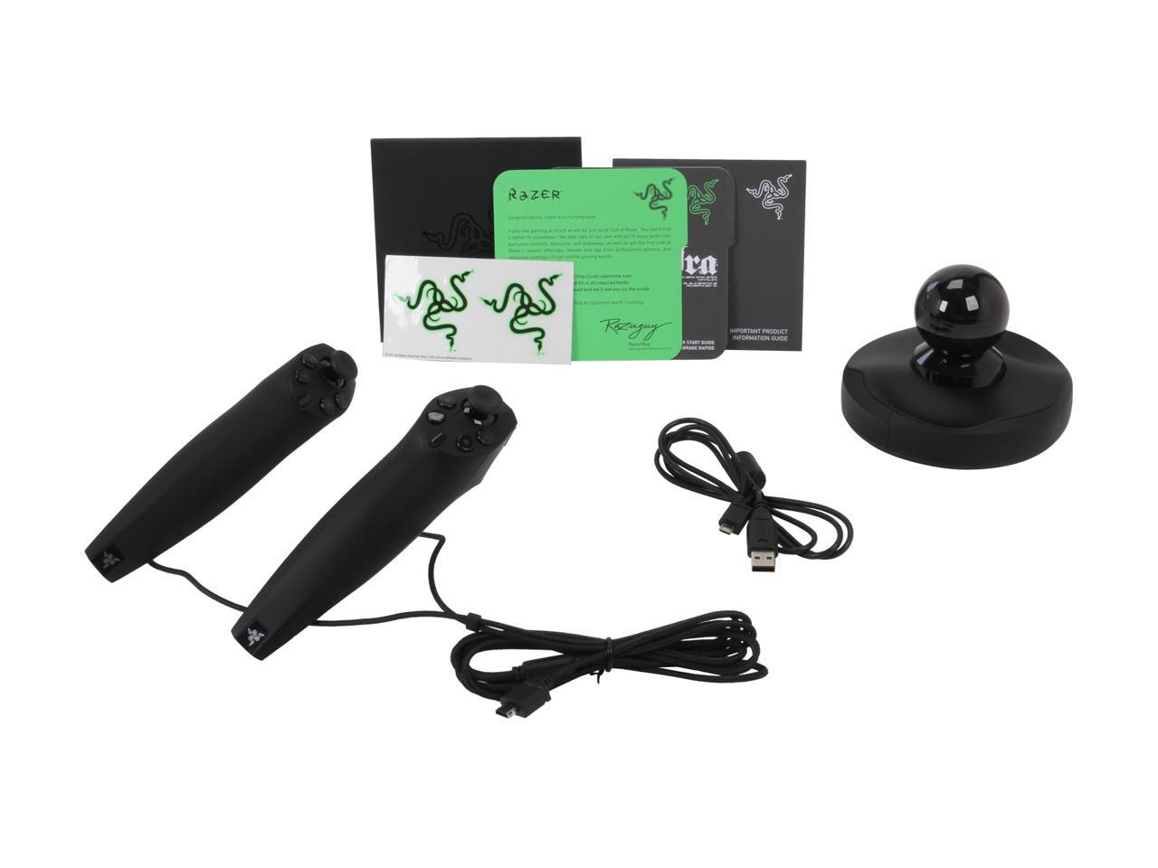 Razer RZ06-00630100-R3U1 Hydra PC Gaming Motion Sensing Controllers ...