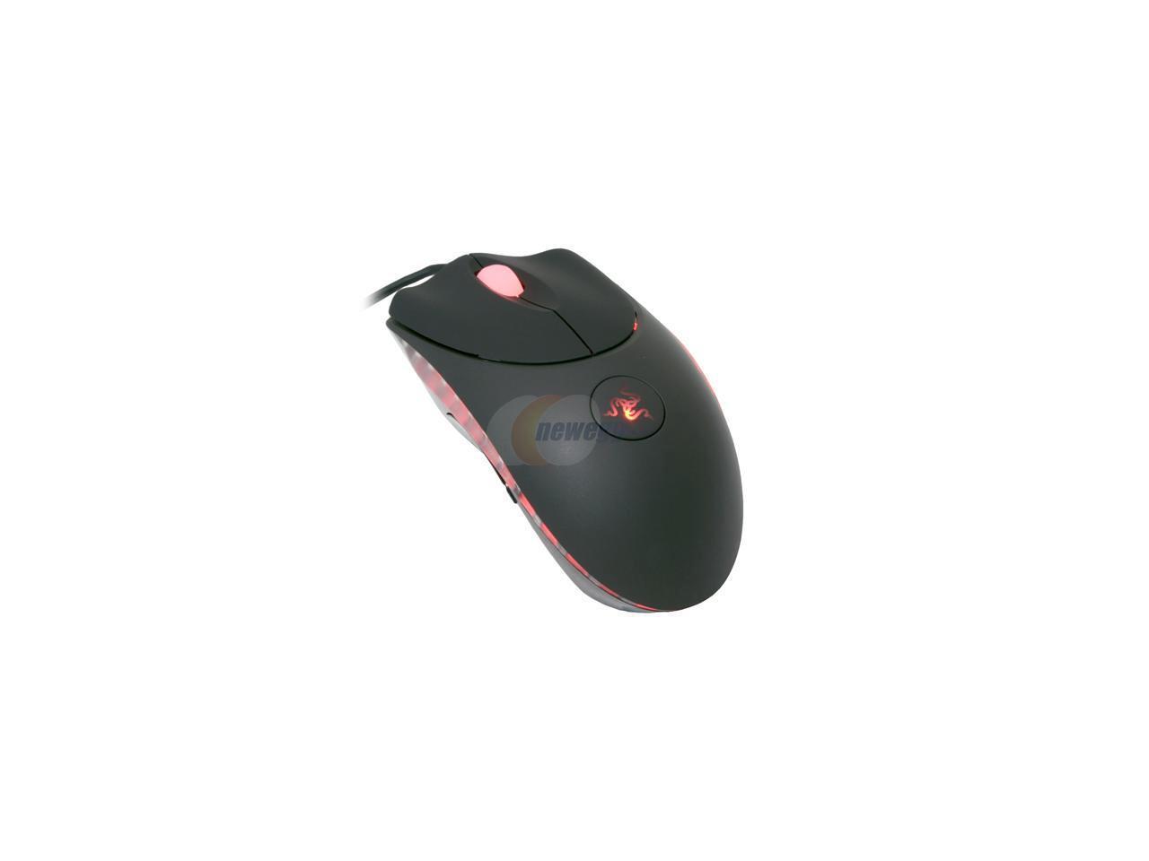 RAZER Copperhead Anarchy RZ01-00050200-R1M1 Red 7 Buttons 1 x Wheel ...