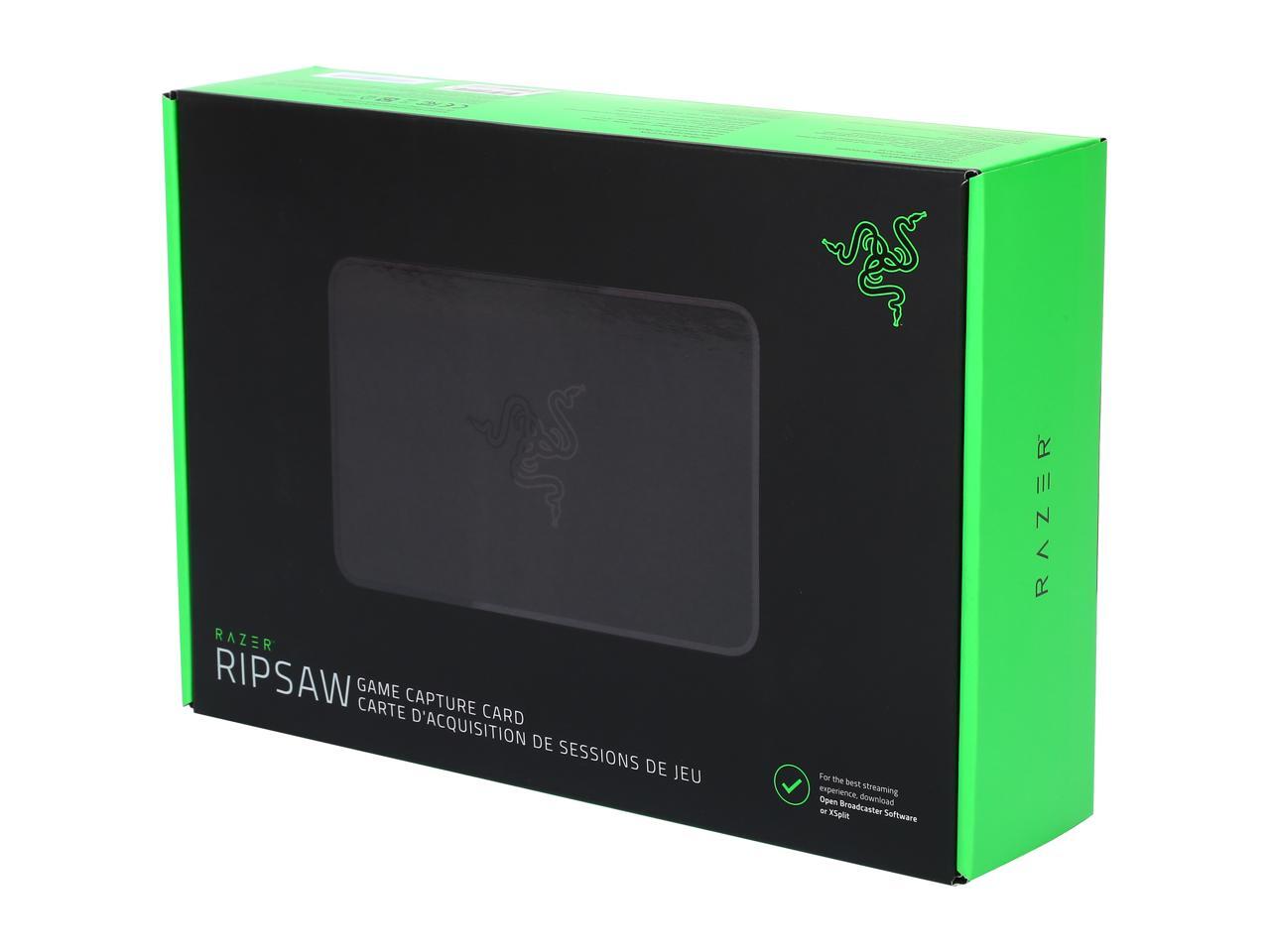 Razer Ripsaw USB 3.0 Game Capture Card for PC, PlayStation 4 or 3, Xbox ...