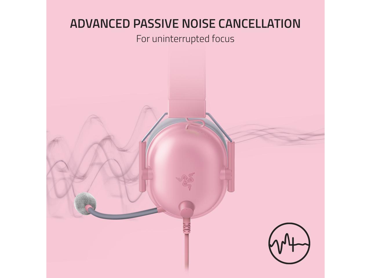 Razer BlackShark V2 X Gaming Headset: 7.1 Surround Sound - 50mm Drivers ...