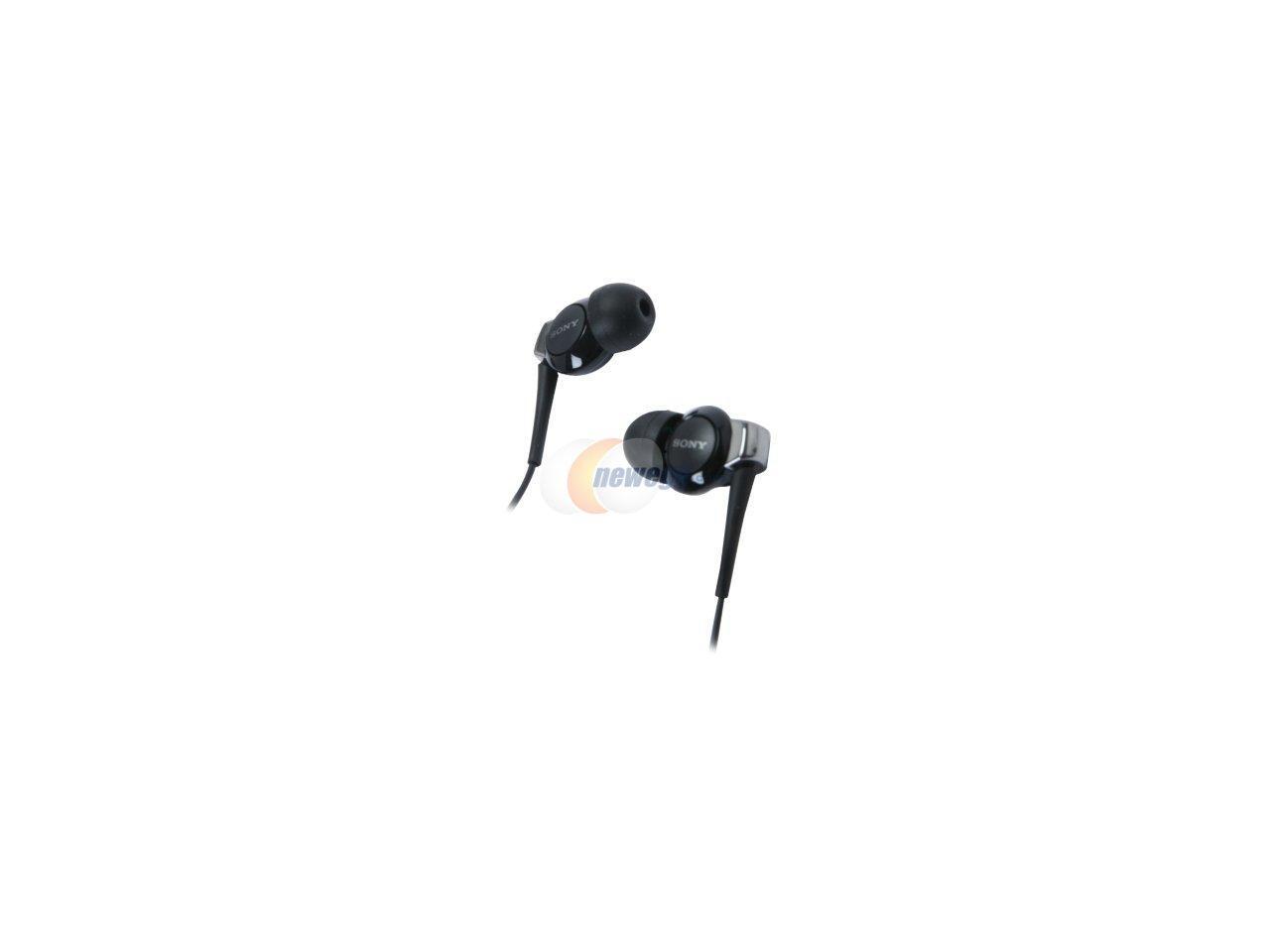 SONY MDR-EX300/BLK Canal Black Premium Headphone - Newegg.com