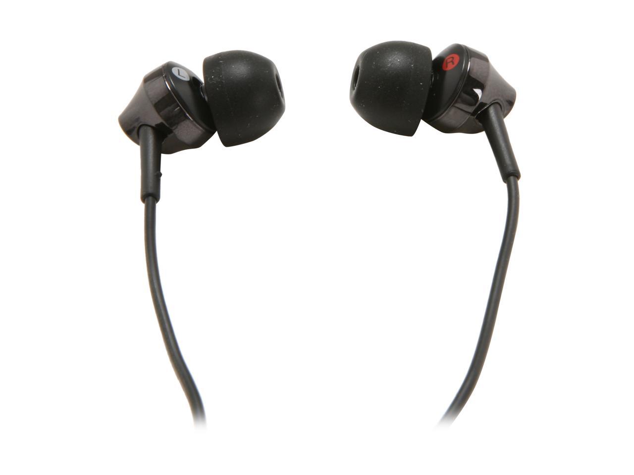 SONY Black MDR-EX58V/BLK In-Ear EX Earbud with Volume Control (Black ...