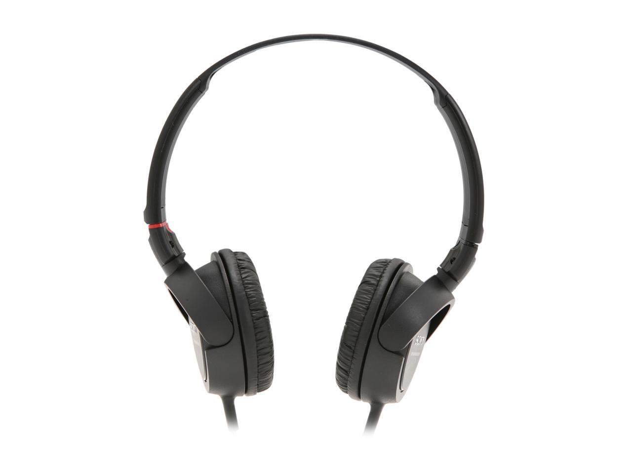SONY Black MDR-ZX100/BLK Supra-aural Stereo Headphone - Newegg.com