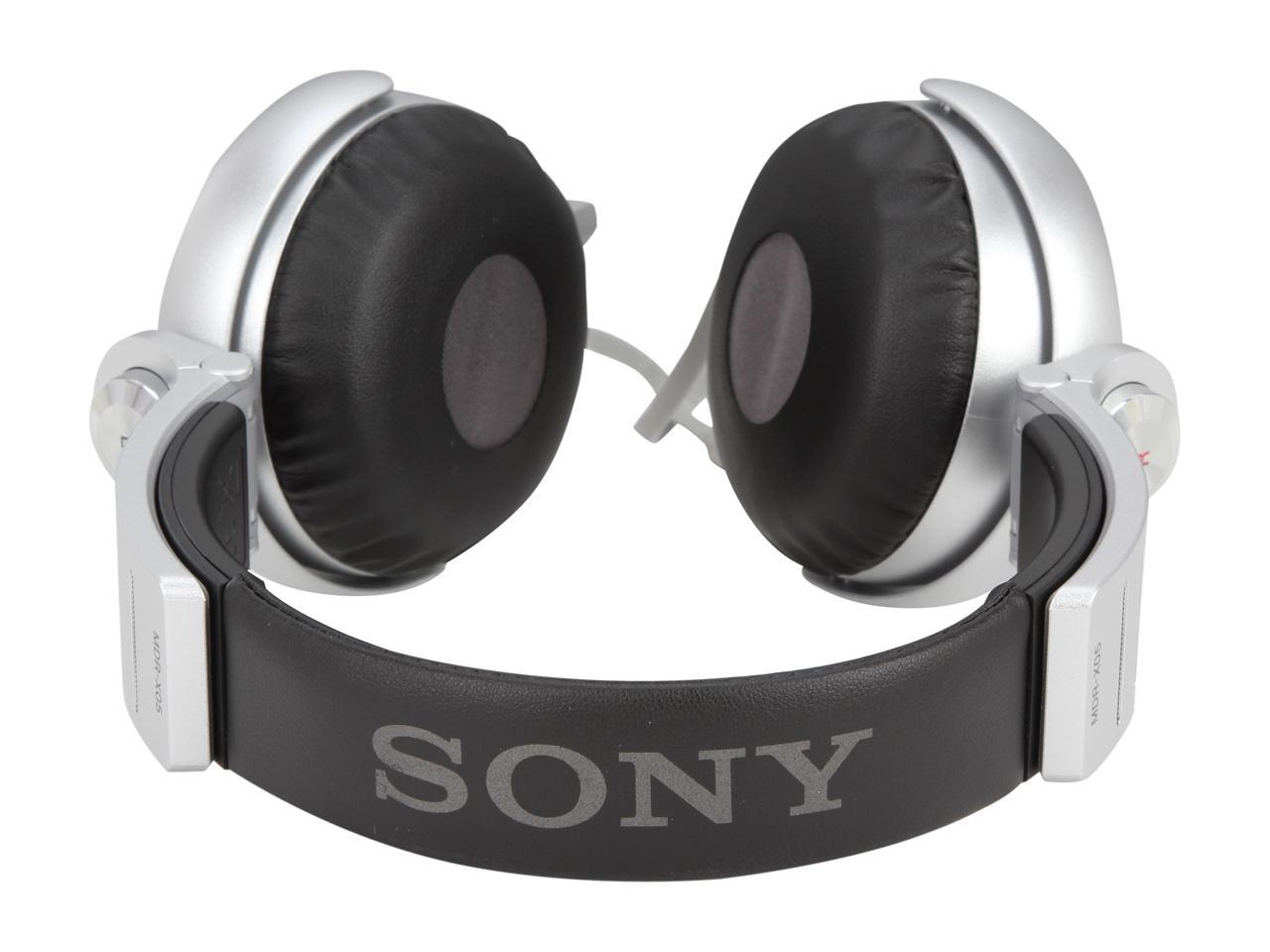 SONY Black/Silver MDR-X05/BS Headphones, Black/Silver - Newegg.com