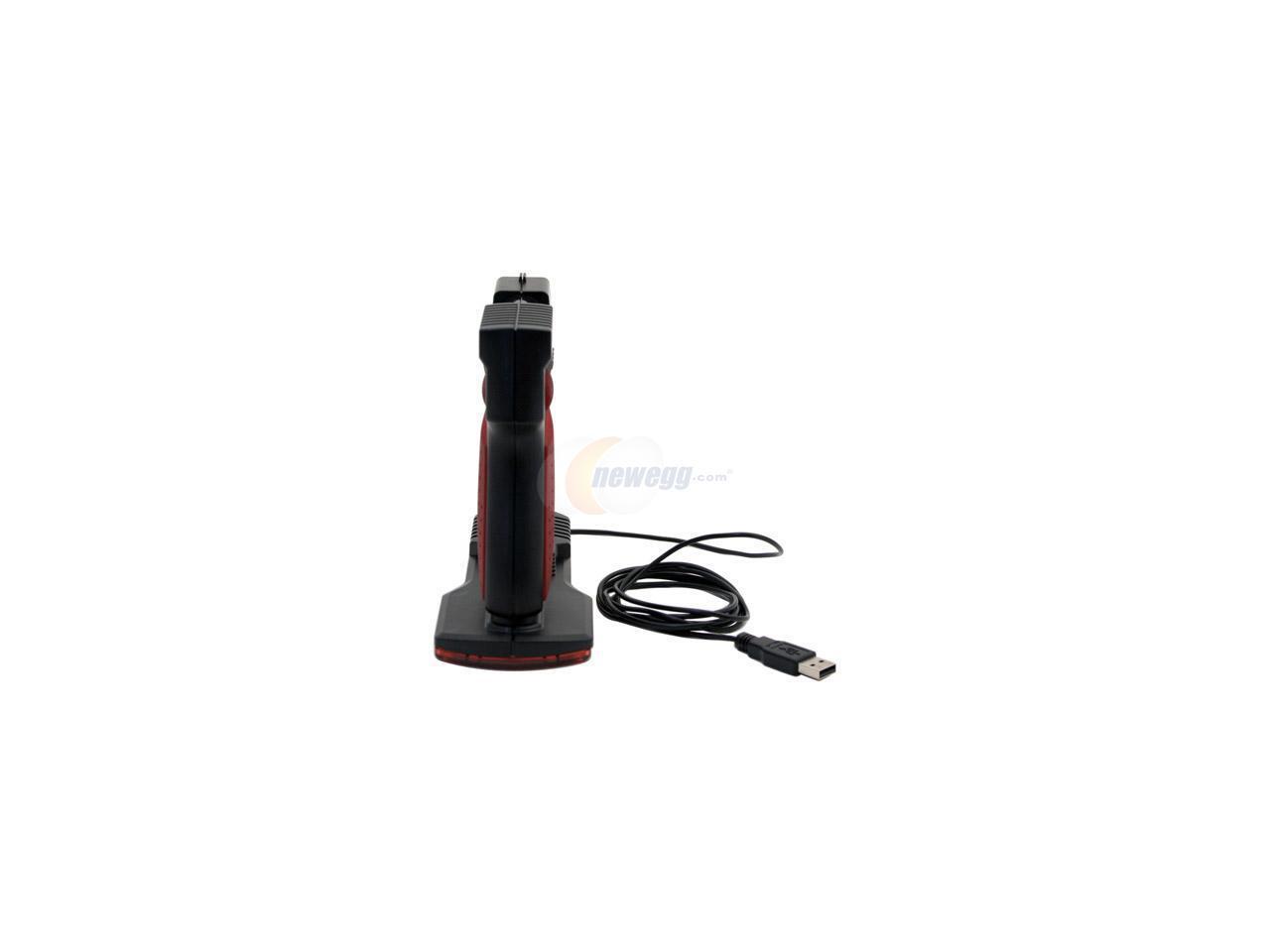 MonsterGecko PistolMouse FPS Black/Red Optical Gaming mouse - Newegg.com