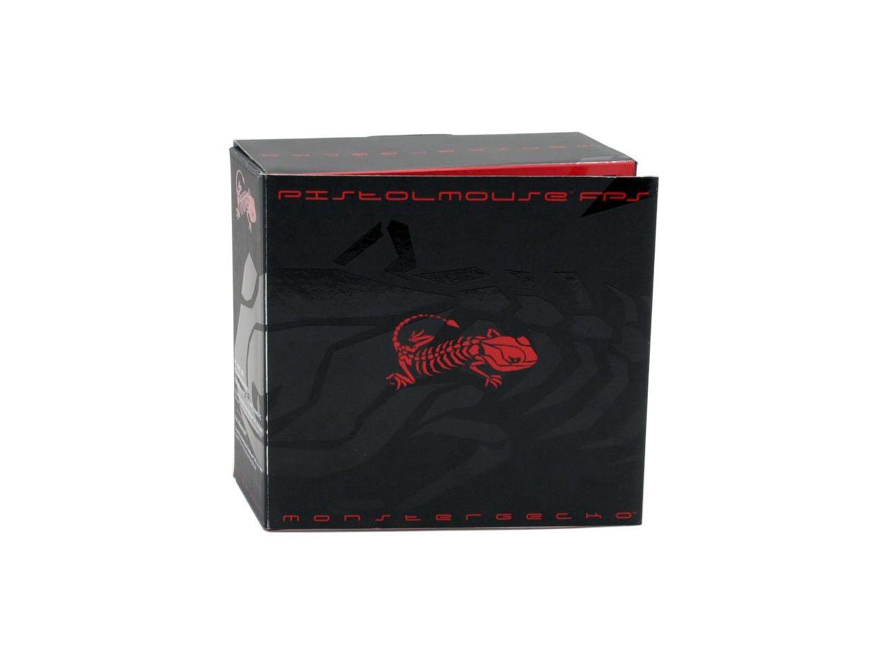 MonsterGecko PistolMouse FPS Black/Red Optical Gaming mouse - Newegg.com