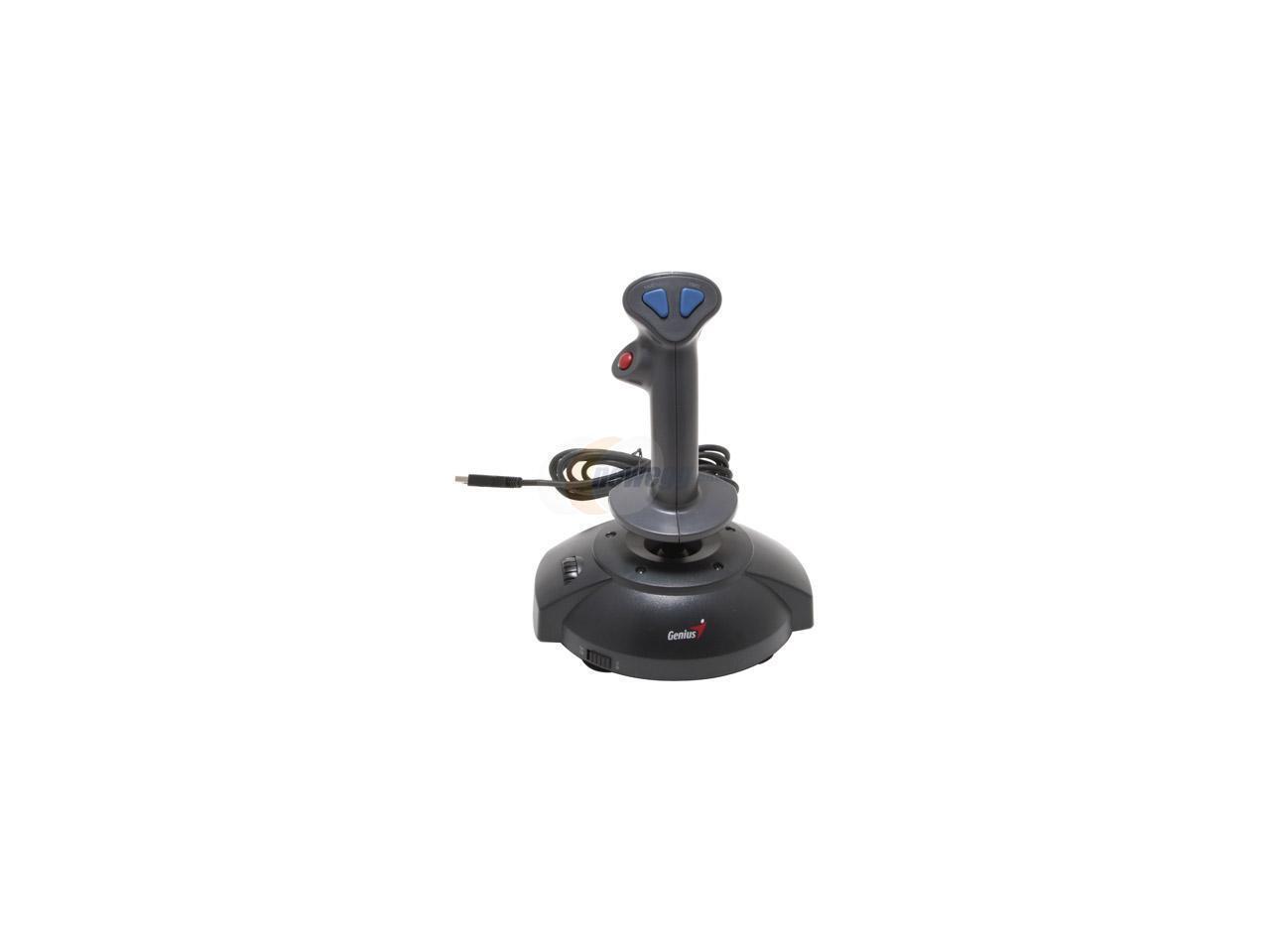 Genius MaxFighter F-16U - PC Joystick with Rapid Fire Trigger + 3 ...