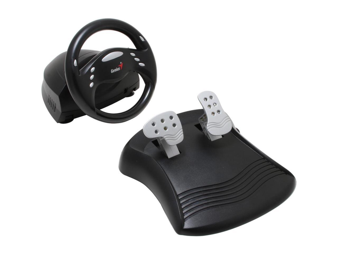 Genius SpeedWheel 3 High-Speed Racing Wheel System for PC games ...