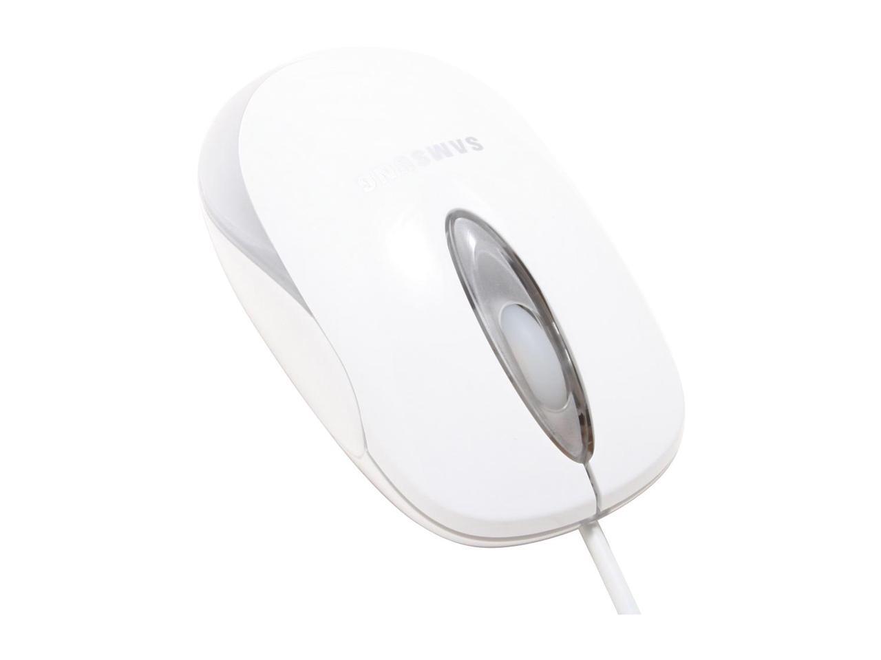 SAMSUNG PLEOMAX SPM-3800 White 800dpi Optical Rainbow Mouse - Newegg.com