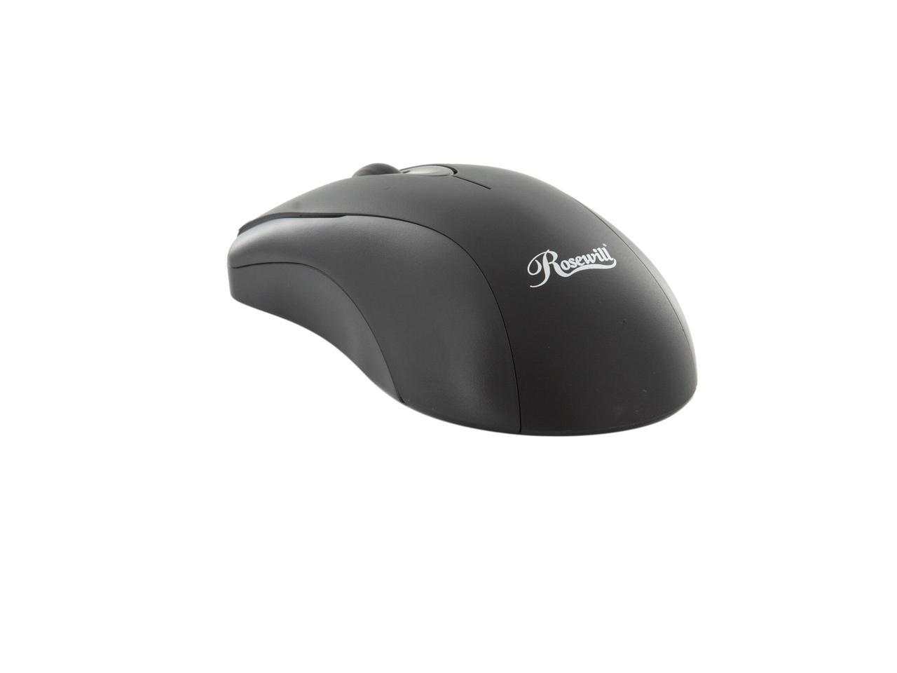 Rosewill RM-P2P 3 Buttons 1 x Wheel PS/2 Wired Optical 800 dpi Mouse ...