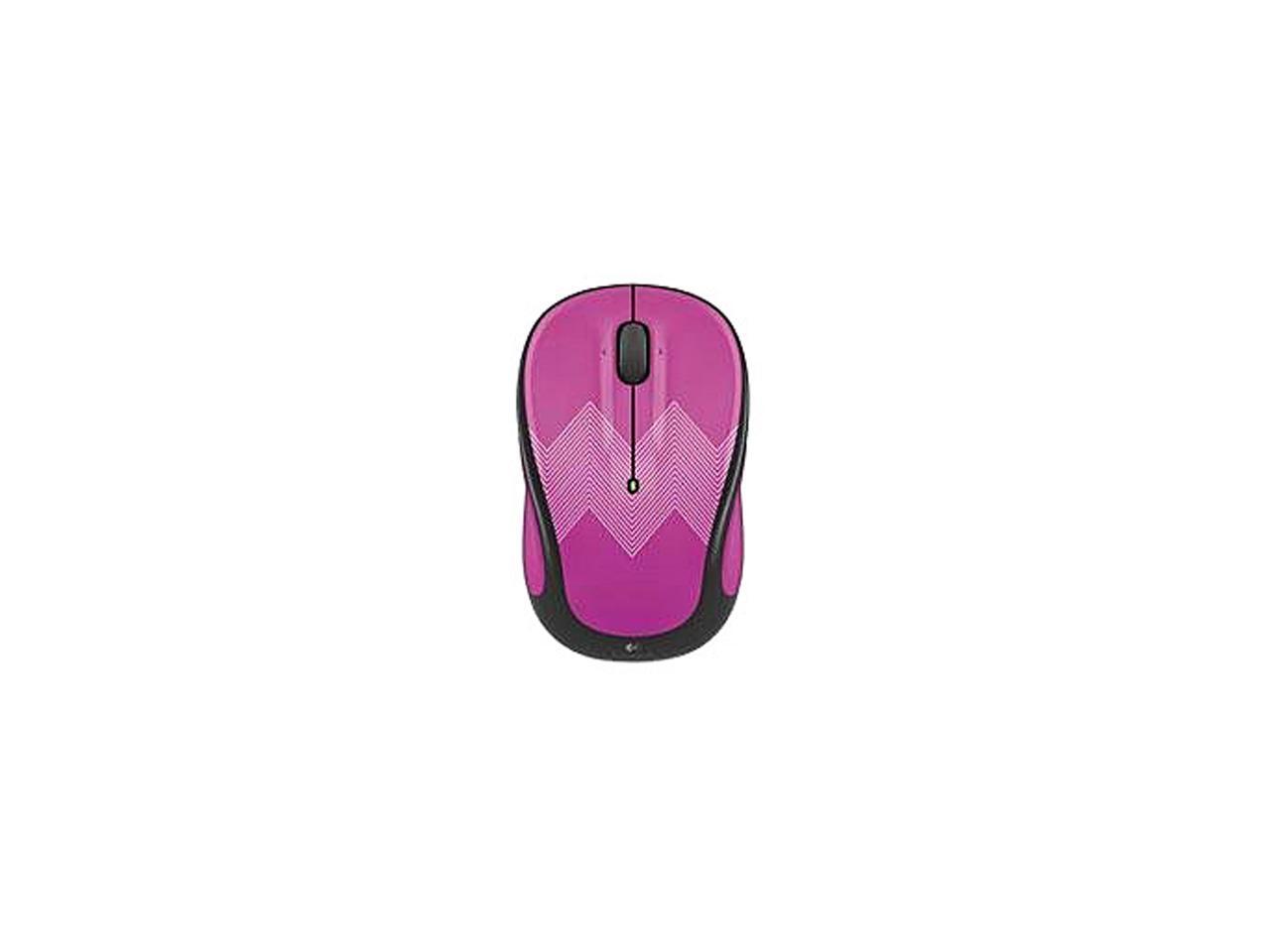 Logitech M325C Wireless Mouse - Purple Zigzag - Newegg.com