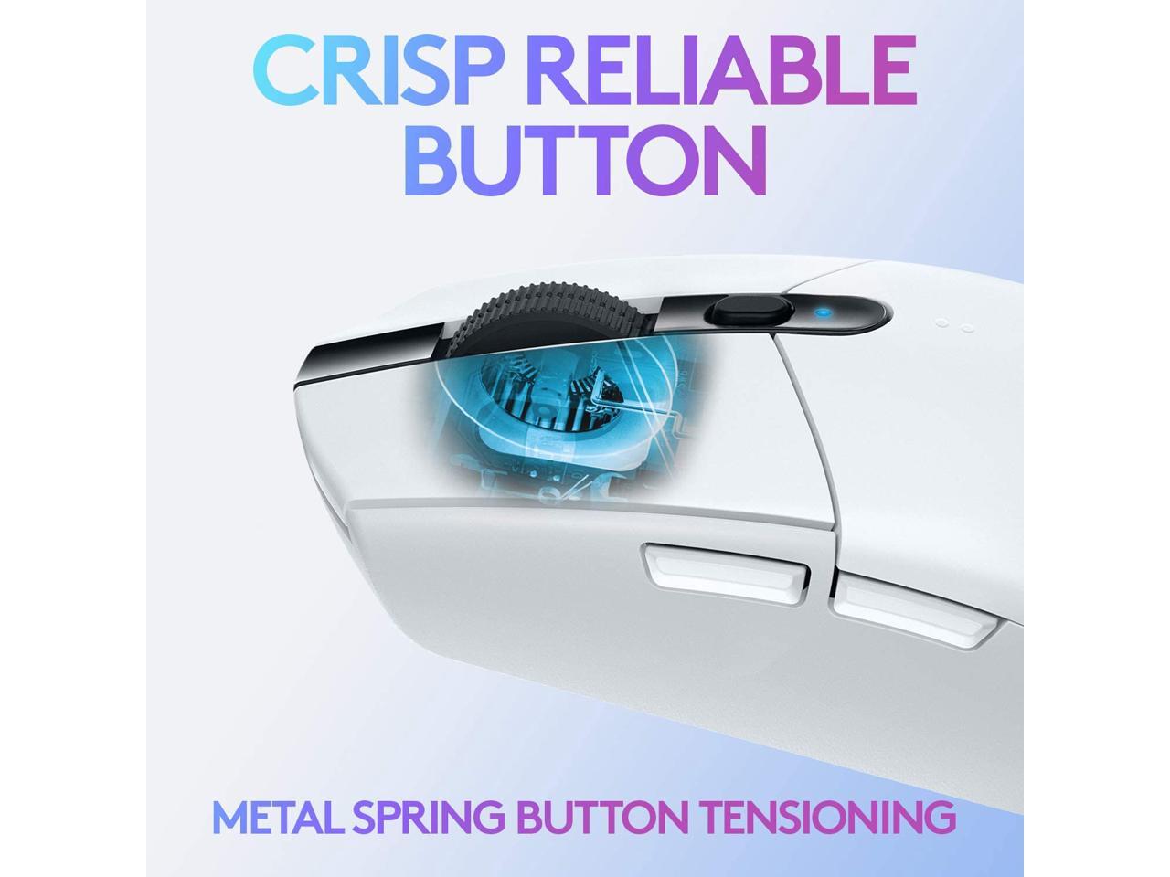 Logitech G305 LIGHTSPEED Wireless Gaming Mouse, Hero 12K Sensor, 12,000 ...