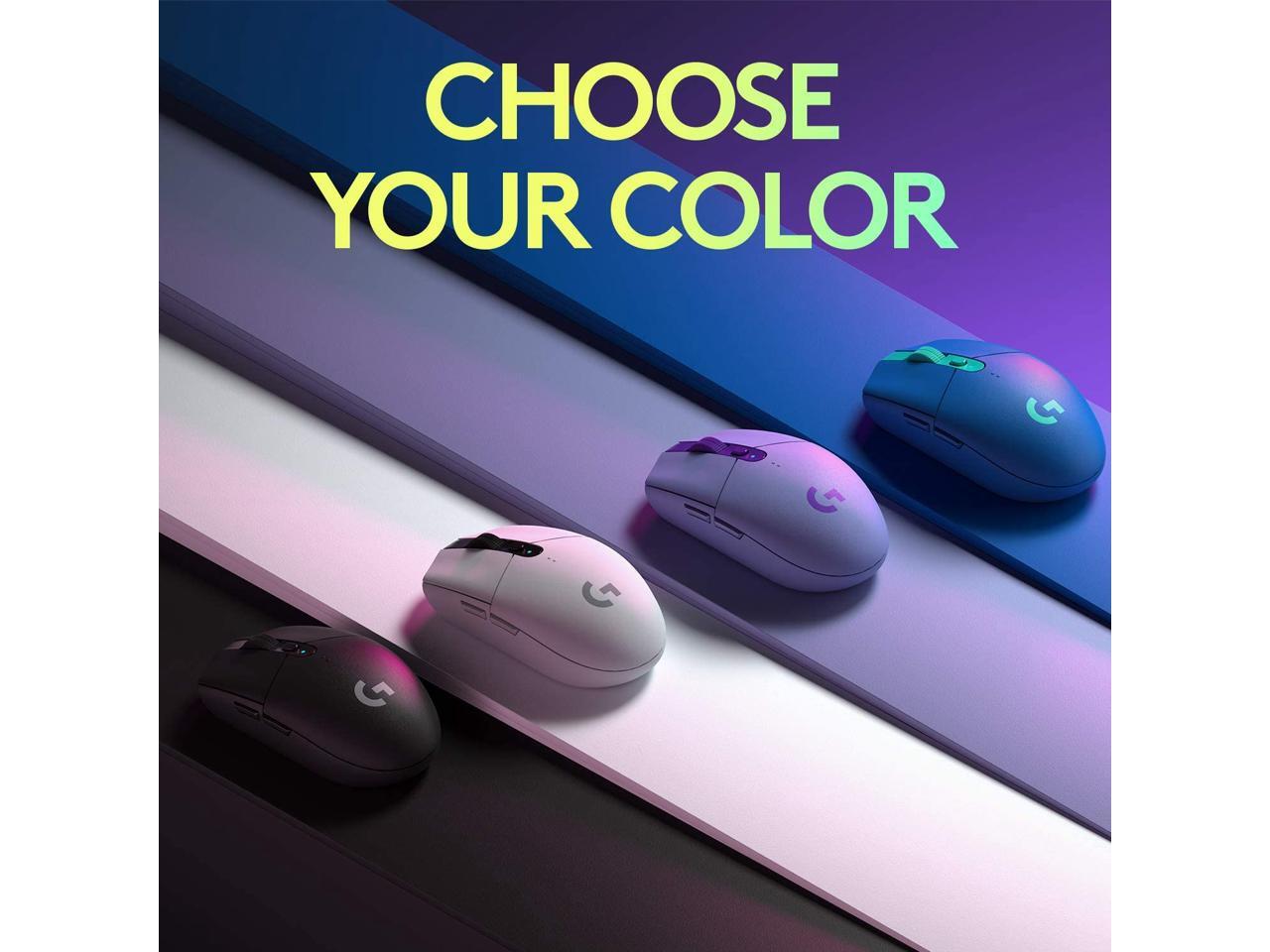 Logitech G305 LIGHTSPEED Wireless Gaming Mouse, Hero 12K Sensor, 12,000 ...