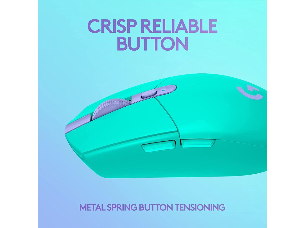 Logitech G305 LIGHTSPEED Wireless Gaming Mouse, Hero 12K Sensor, 12,000 ...