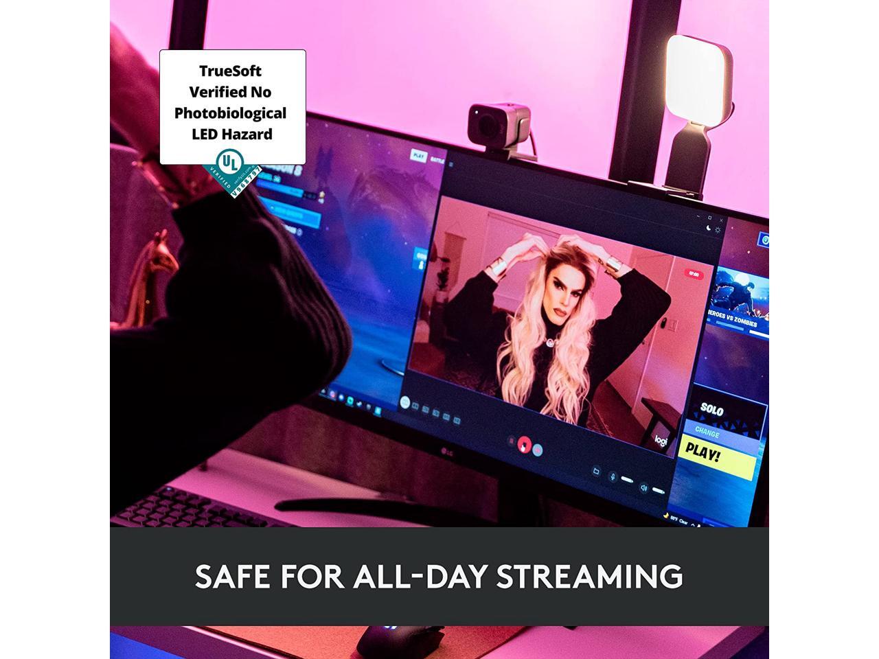 Logitech Litra Glow Premium LED Streaming Light with TrueSoft ...