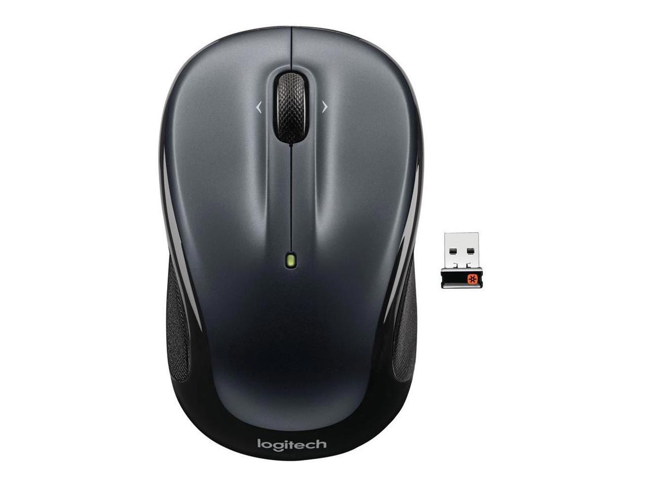 Logitech M325S Wireless Optical 3 Button Mouse - Dark Silver - Newegg.com