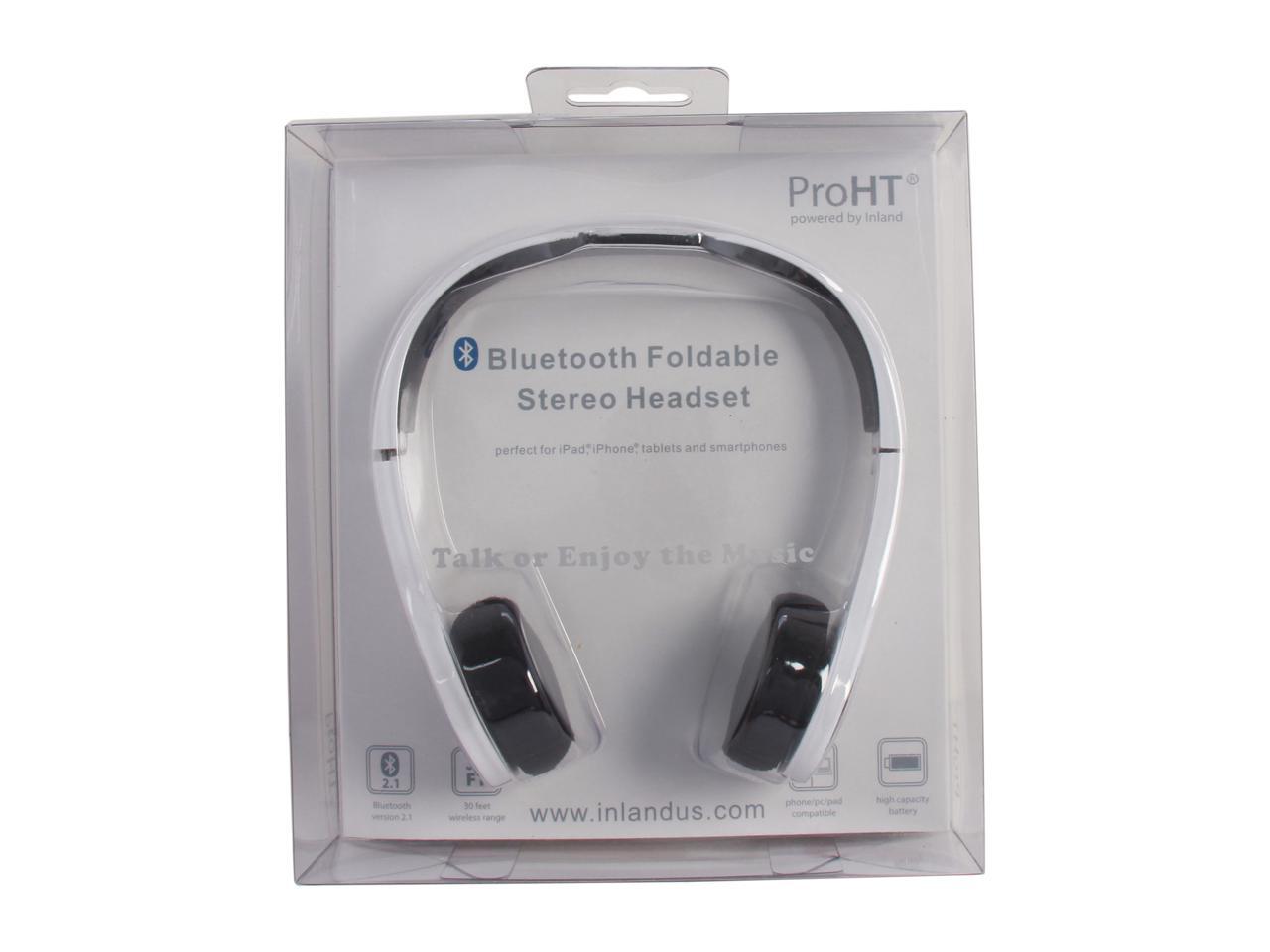 Inland 87082 White Bluetooth Cell Phone Accessories - Newegg.com