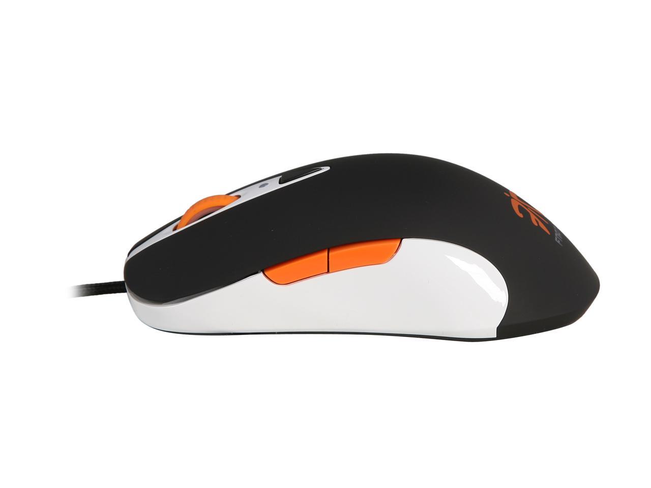 SteelSeries Sensei - Fnatic 62152 Orange / Black / White Wired Laser ...