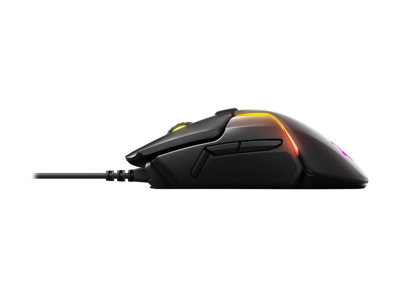 Steelseries Rival 600 Gaming Mouse - 12,000 CPI TrueMove3+ Dual Optical ...