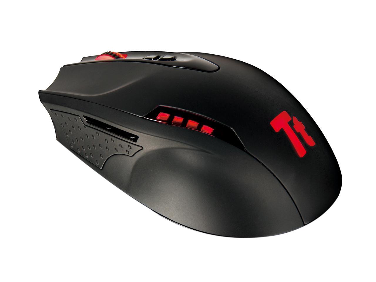 Tt eSPORTS BLACK Laser Gaming Mouse MO-BLK002DT - Newegg.com