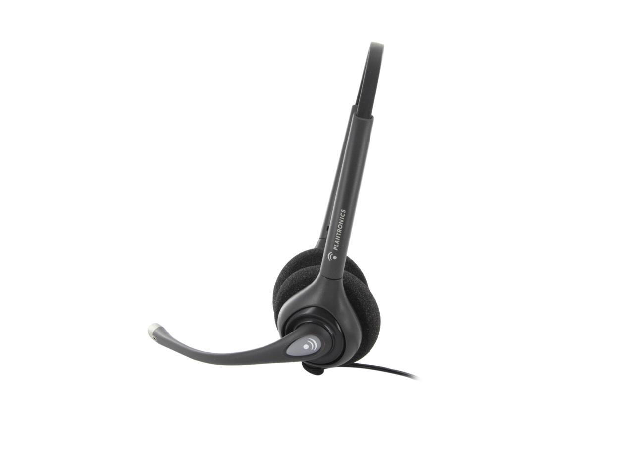 Plantronics SupraPlus Wideband (Noise-Canceling Binaural) Headset ...