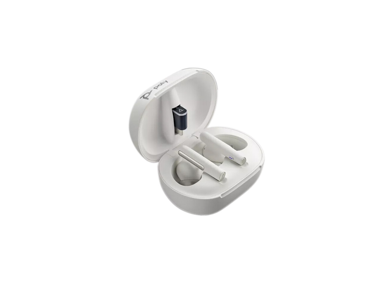 Poly Voyager Free 60+ Teams Wireless Earset - USB-C Dongle - True ...