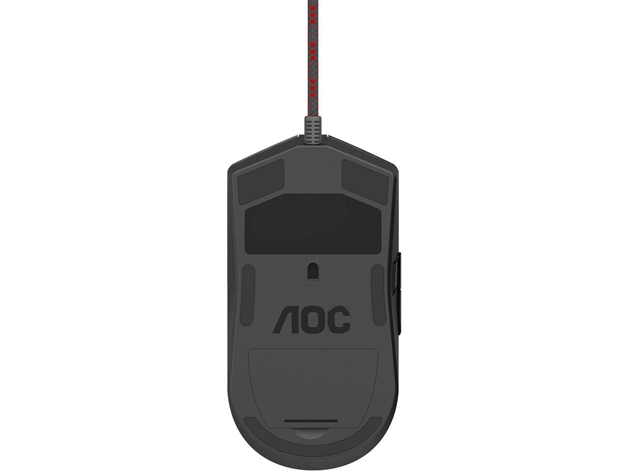 AOC Agon AGM700 Gaming Mouse - 16,000 DPI - Omron Switches - RGB ...