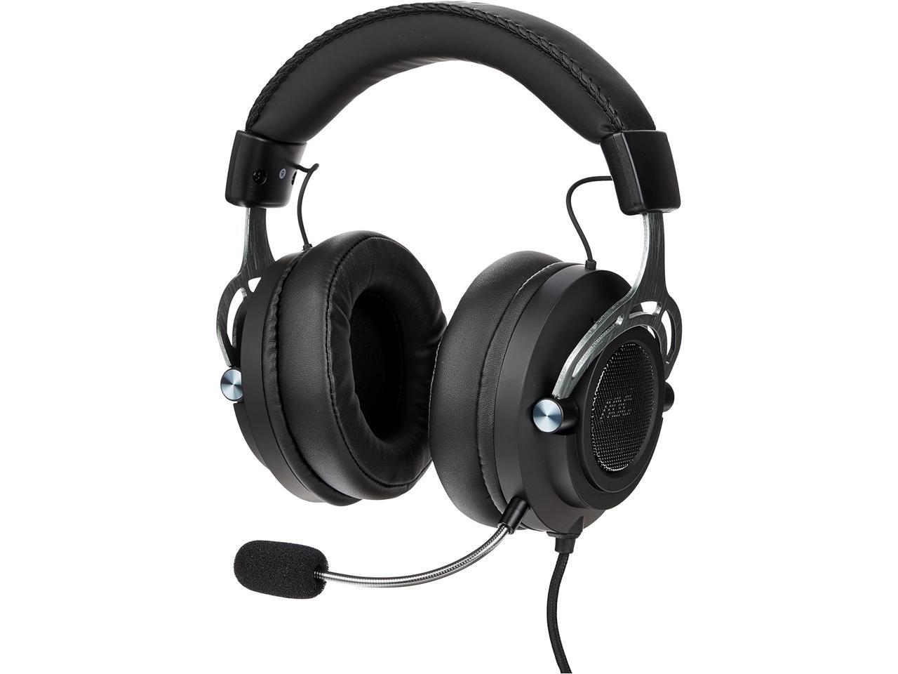 AOC Gaming GH200 Wired Gaming Headset with 2.0 Stereo Sound, Built-in Detachable Microphone ...