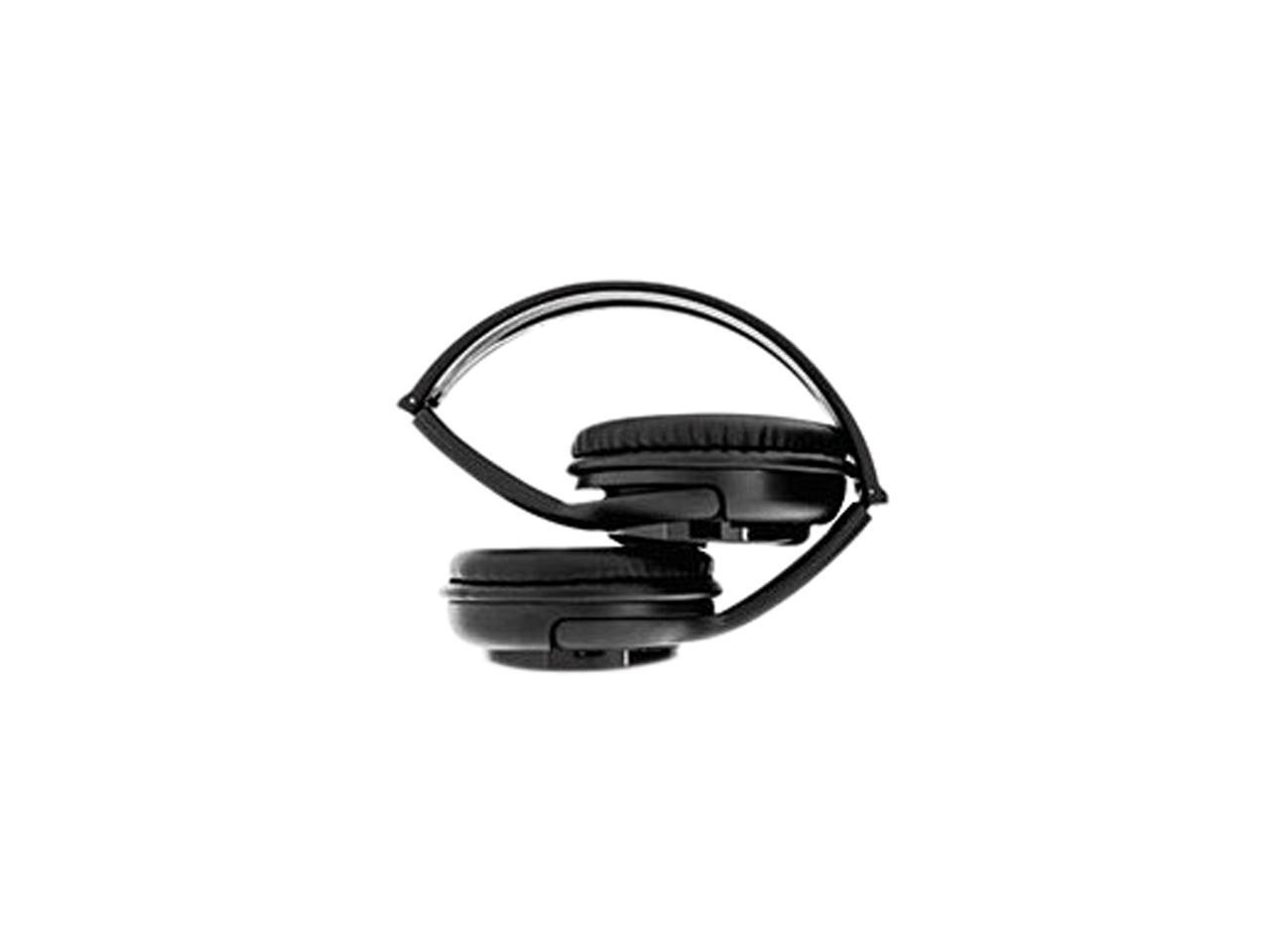 Bytech Black BY-AU-BO-110-BK Circumaural Bluetooth Headphones - Newegg.com
