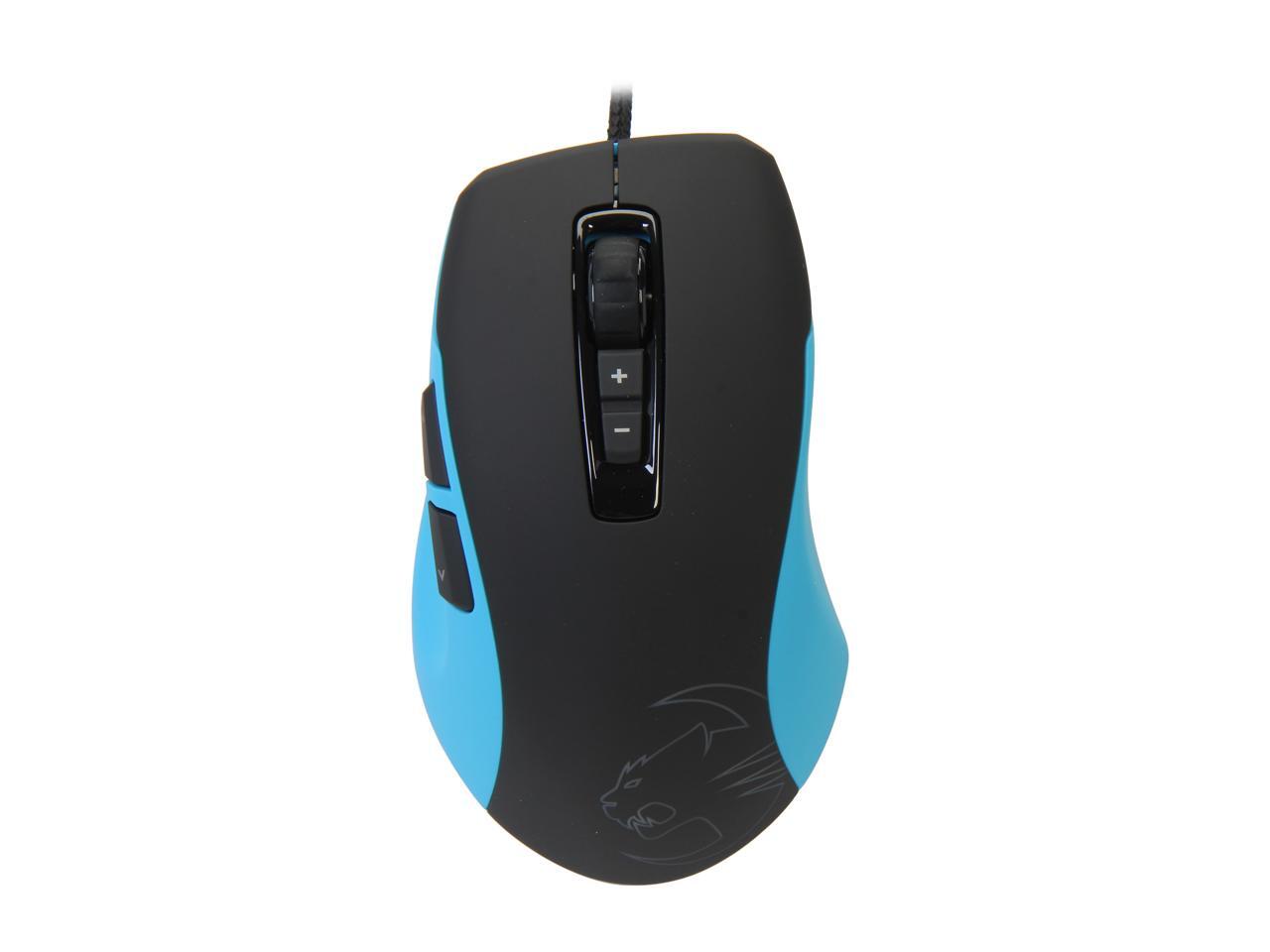 ROCCAT Kone Pure USB Wired Laser Gaming Mouse - Blue - Newegg.com