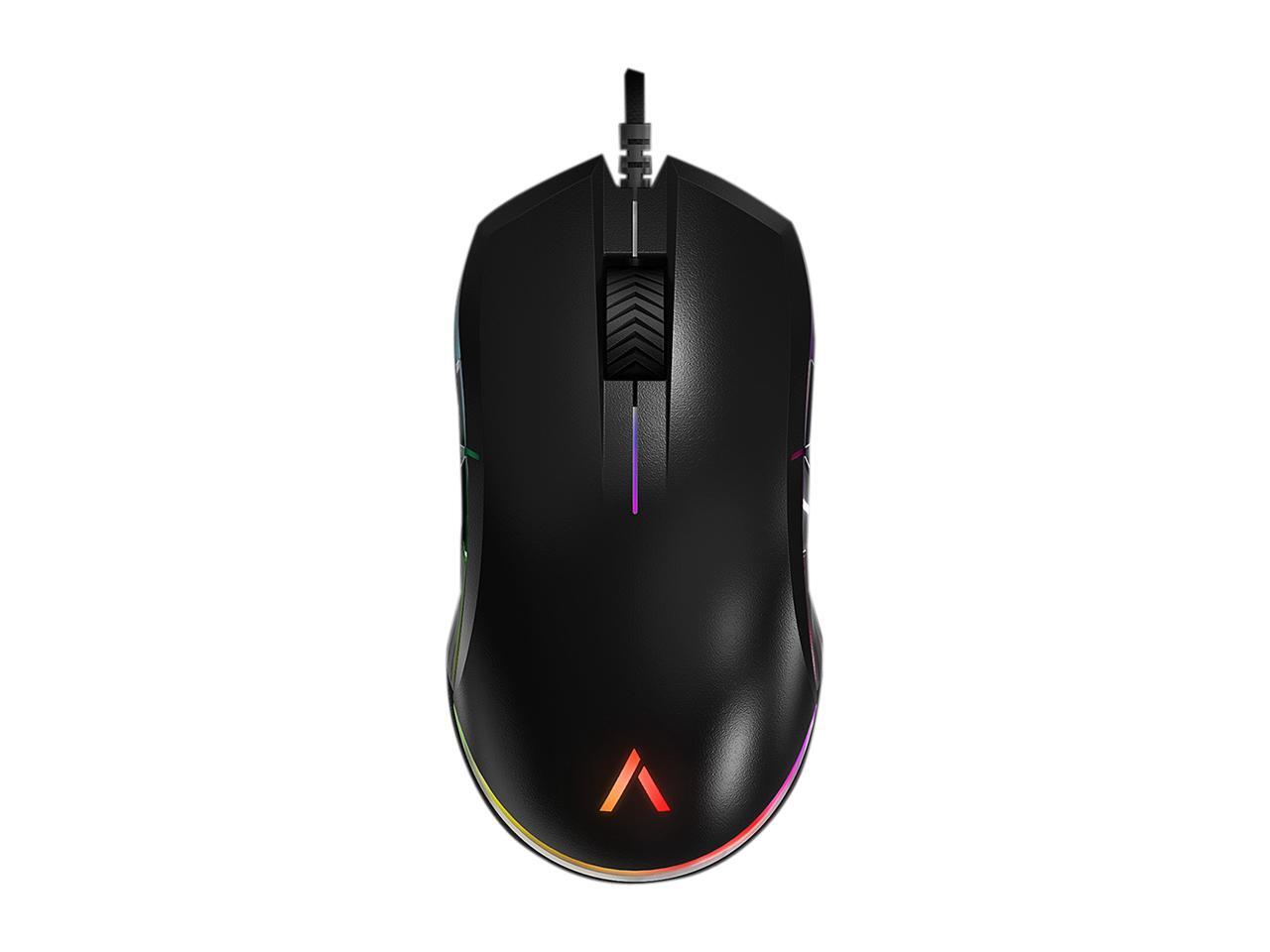 Azio ATOM Ambidextrous Backlit Gaming Mouse - Newegg.com