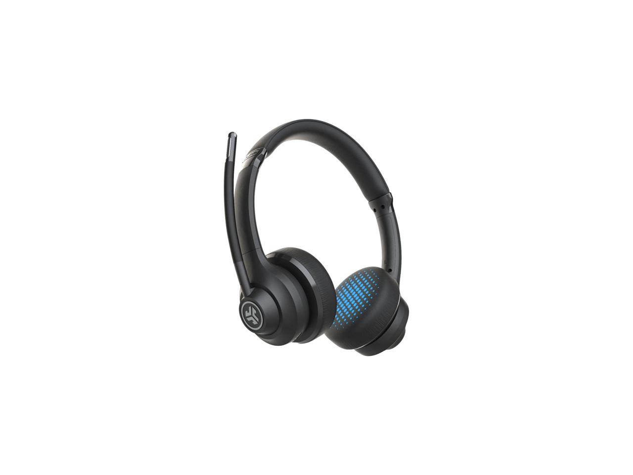 JLab Go Work Wireless On-Ear Headphones Black (HBGOWORKRBLK4) - Newegg.com