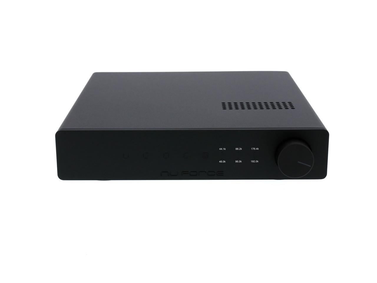 Nuforce Black DAC80 Black Digital To Analog Converter And Pre-amp ...