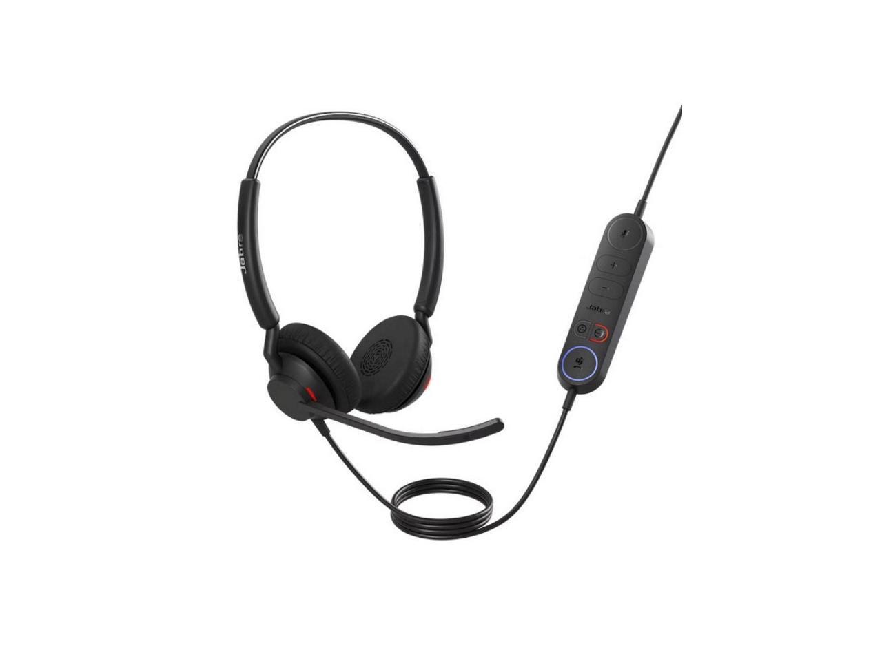 Jabra Engage 40 USB-A MS Stereo On Ear Computer Headset with Inline ...