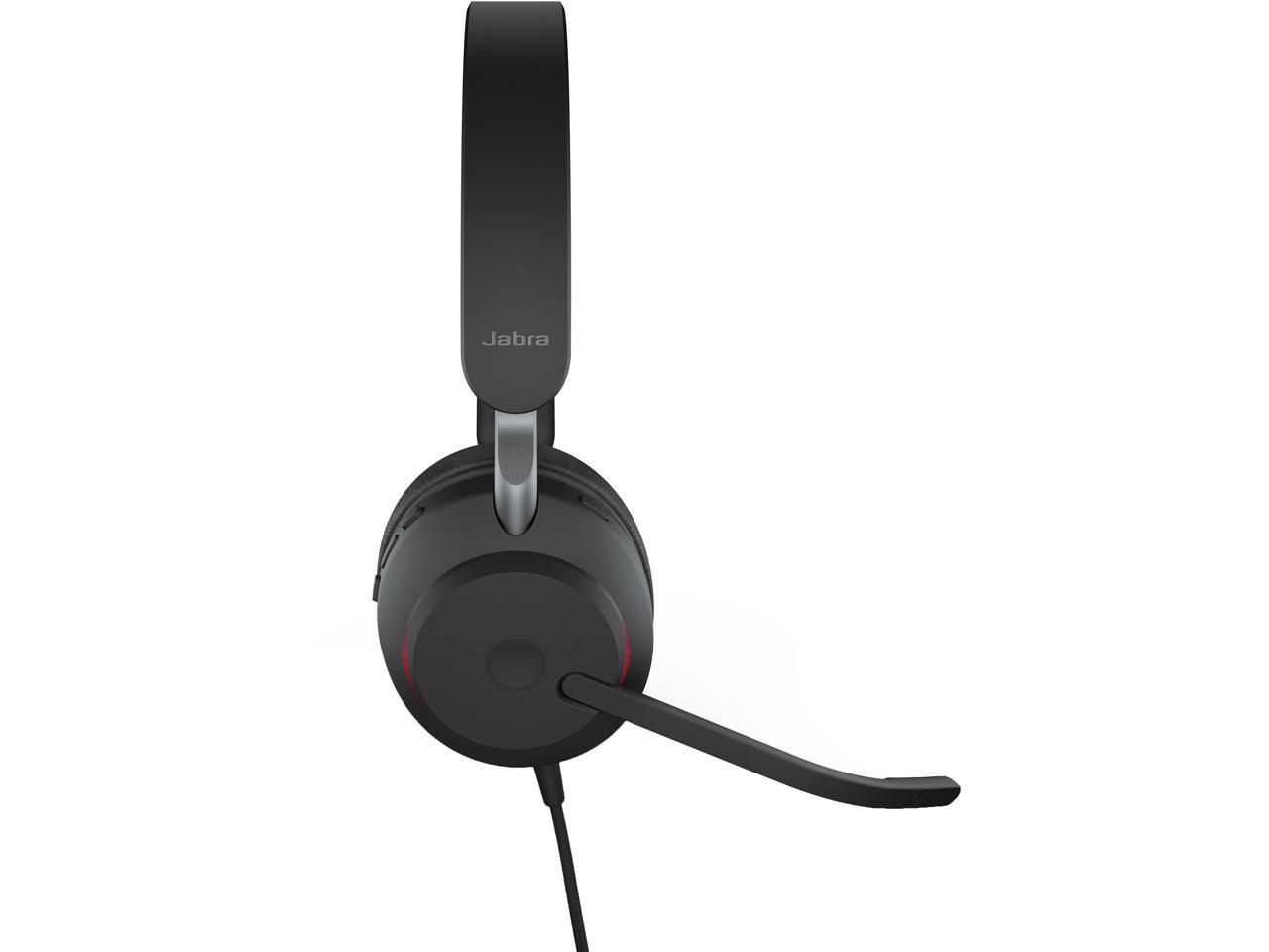 Jabra Evolve2 40 SE Mono Wired On-Ear Headset (Unified Communications ...