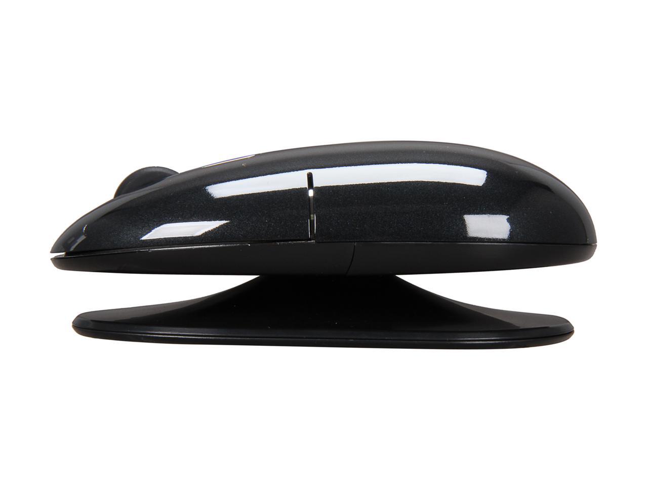 Smartfish M2218B Black RF Wireless Laser Mini Mouse w/ Anti-Gravity ...