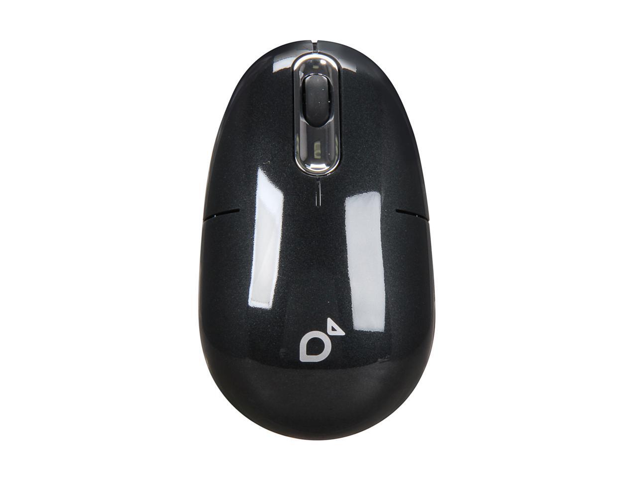 Smartfish M2218B Black RF Wireless Laser Mini Mouse w/ Anti-Gravity ...