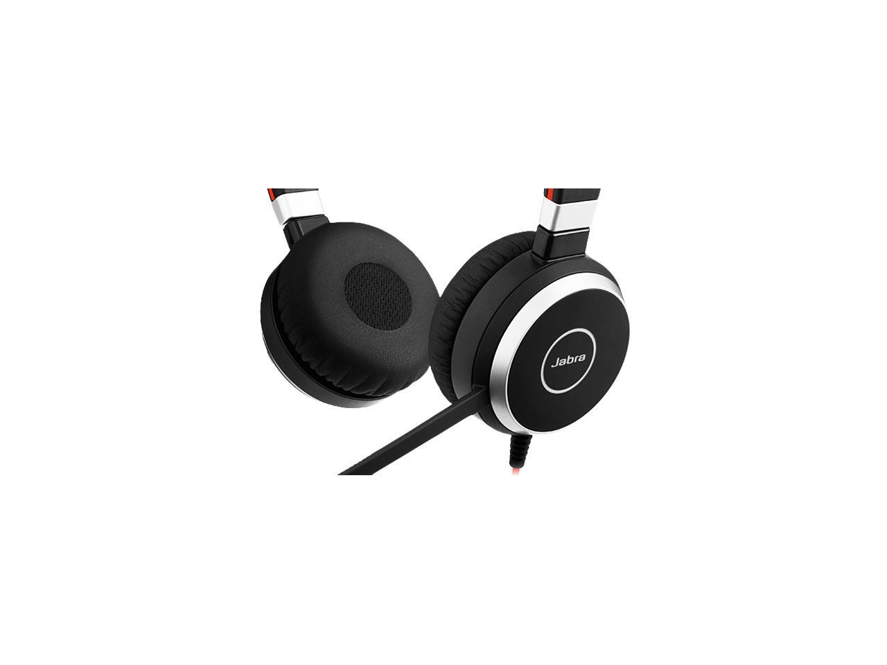 Jabra Evolve 40 Professional Wired Headset, Stereo, UC-Optimized ...