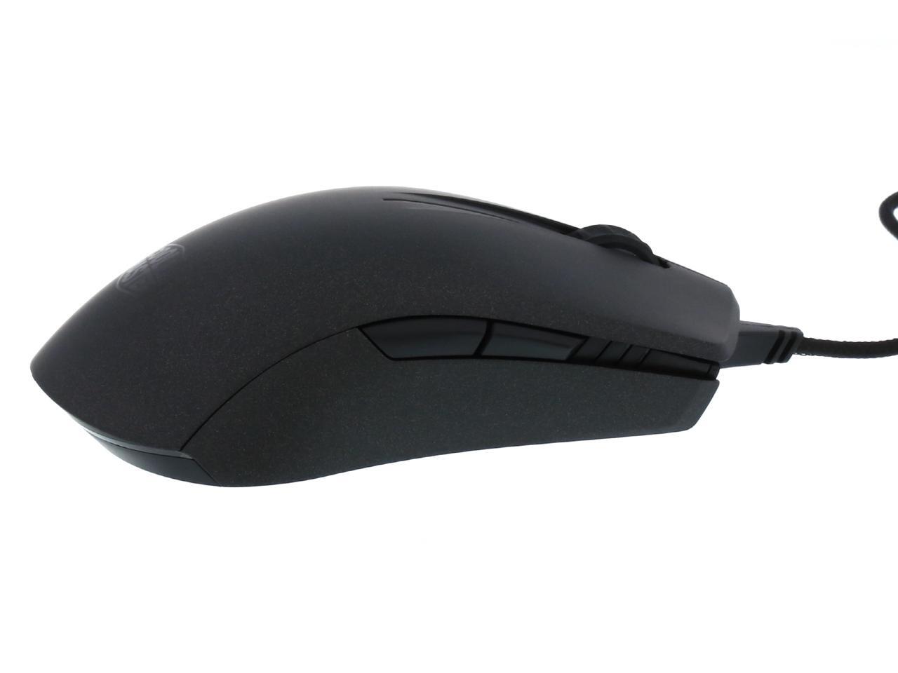 MasterMouse Pro L Ambidextrous Gaming Mouse with Interchangeable Grips ...