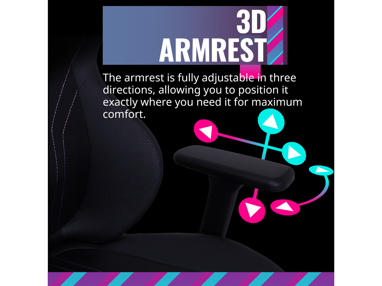 Cooler Master Hybrid 1 Ergonomic Gaming Chair, MuscleFlex Mesh, Airflow Mesh, High-Density ...