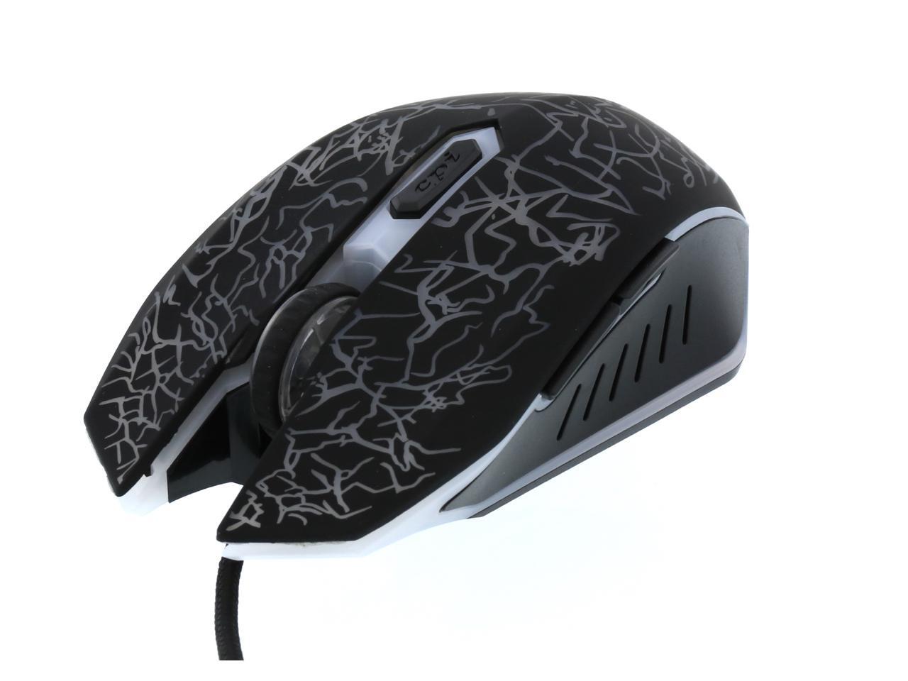 Orange MOUC119NB Noble Black Wired Optical LED Gaming Mouse - Newegg.com