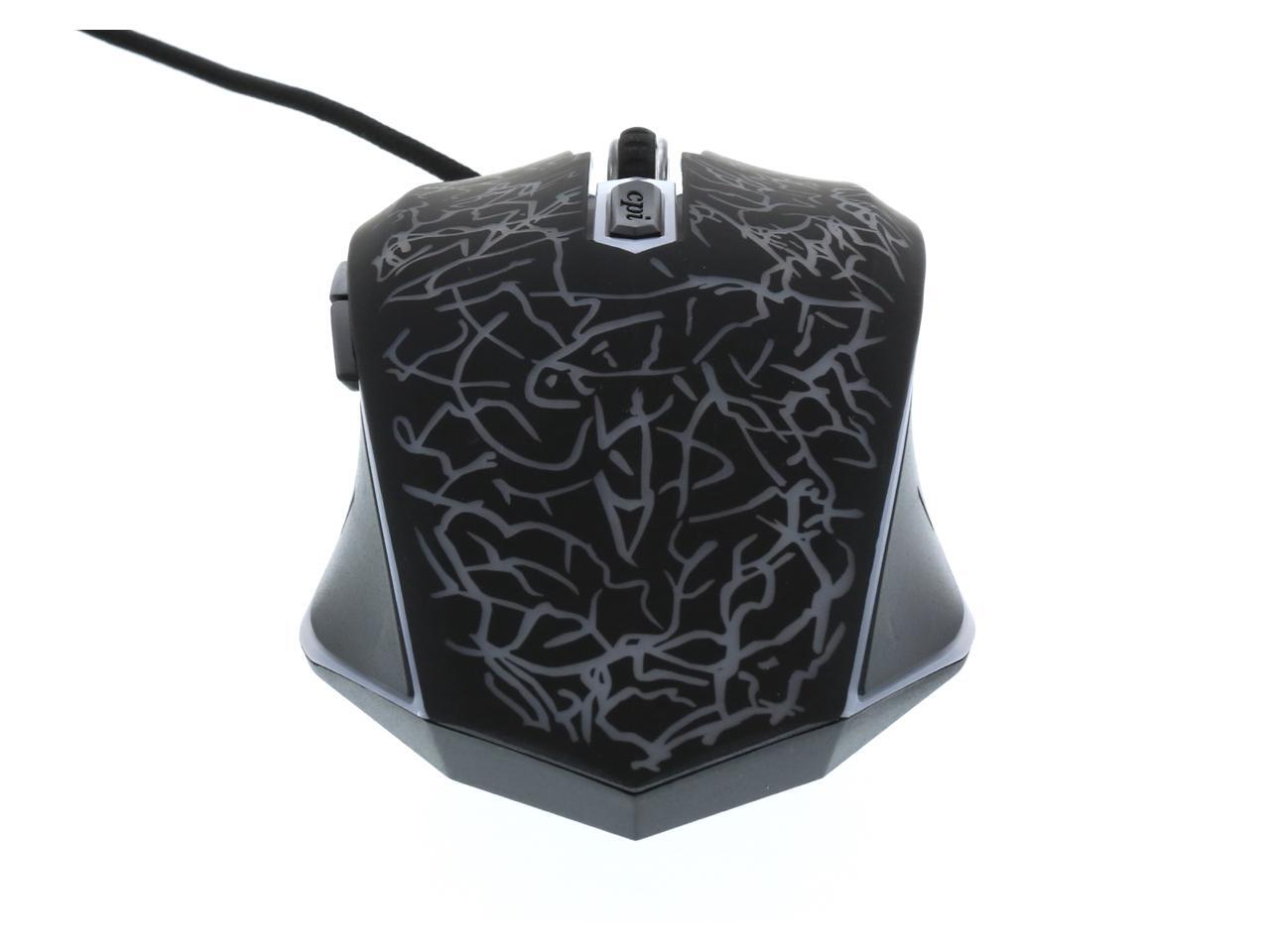 Orange MOUC119NB Noble Black Wired Optical LED Gaming Mouse - Newegg.com