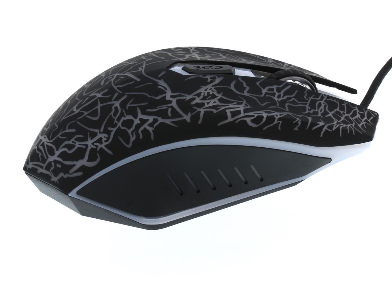Orange MOUC119NB Noble Black Wired Optical LED Gaming Mouse - Newegg.com