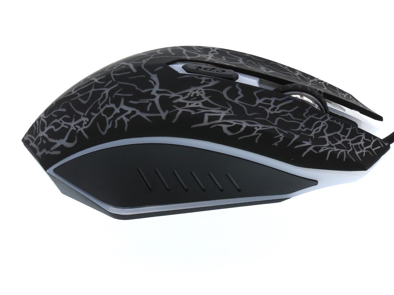 Orange MOUC119NB Noble Black Wired Optical LED Gaming Mouse - Newegg.com