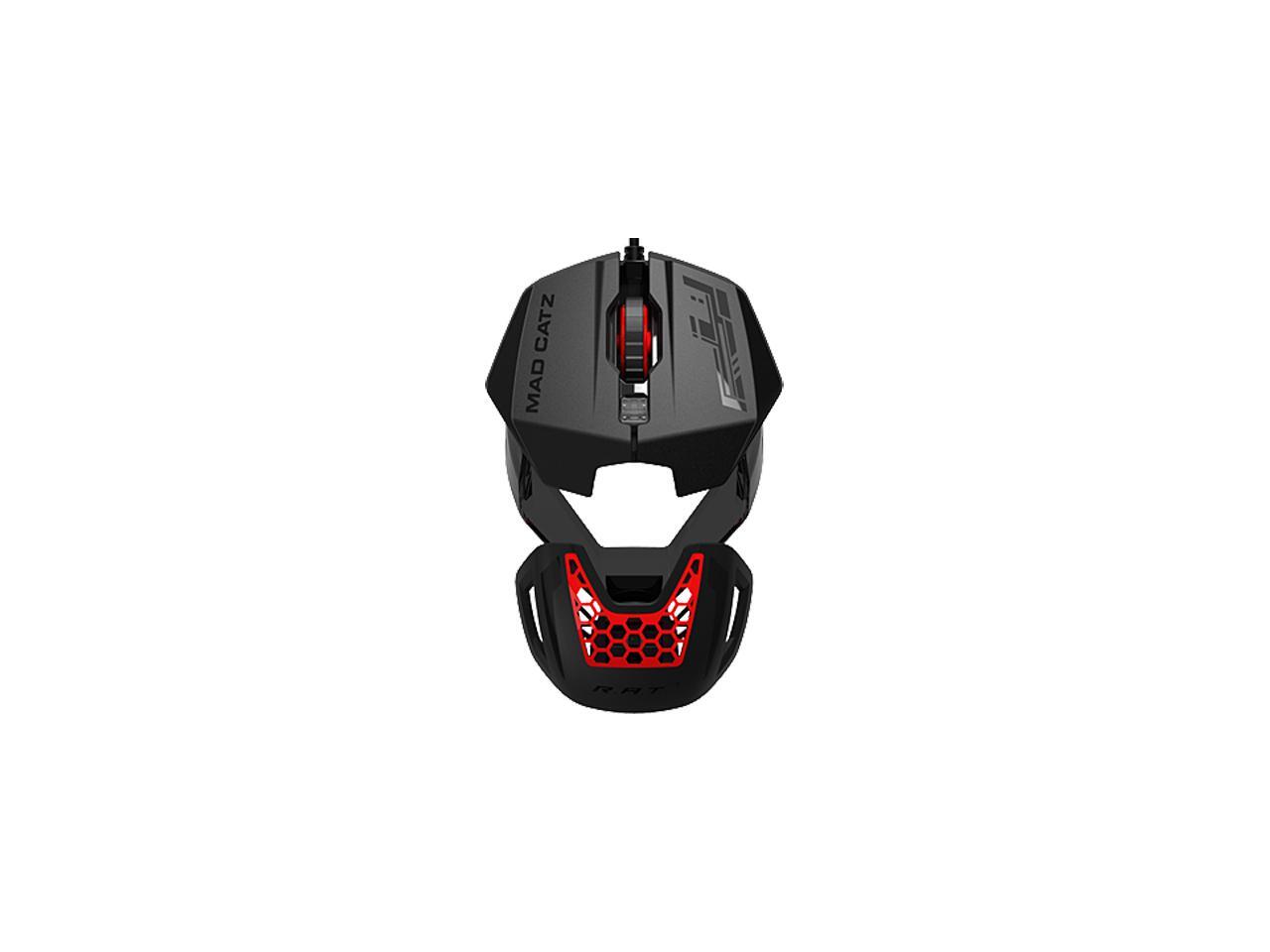 Mad Catz RAT 1 MCB4373800A3/06/1 Red Wired Optical Mouse - Newegg.com