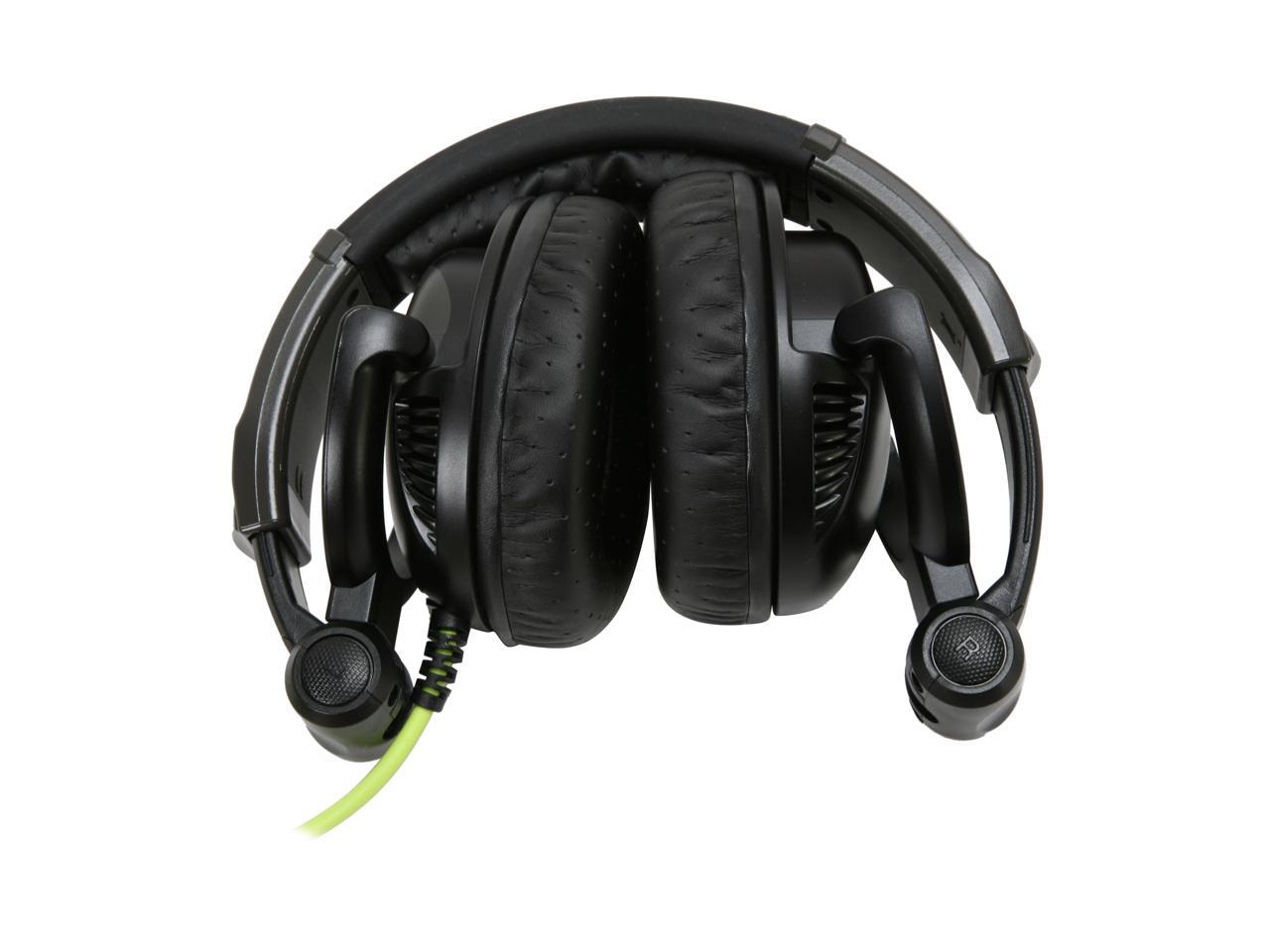 Skullcandy SK Pro Circumaural DJ Headphone (Black/Green) - Newegg.com