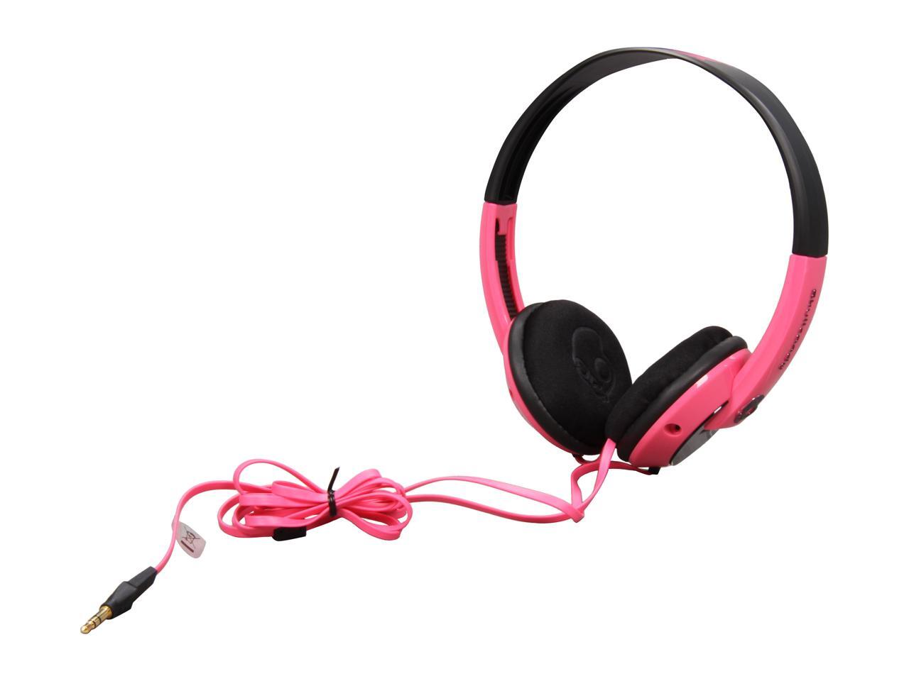 Skullcandy Uprock Pink/Blk On Ear S5URDZ-134 (2011 Model) - Newegg.com