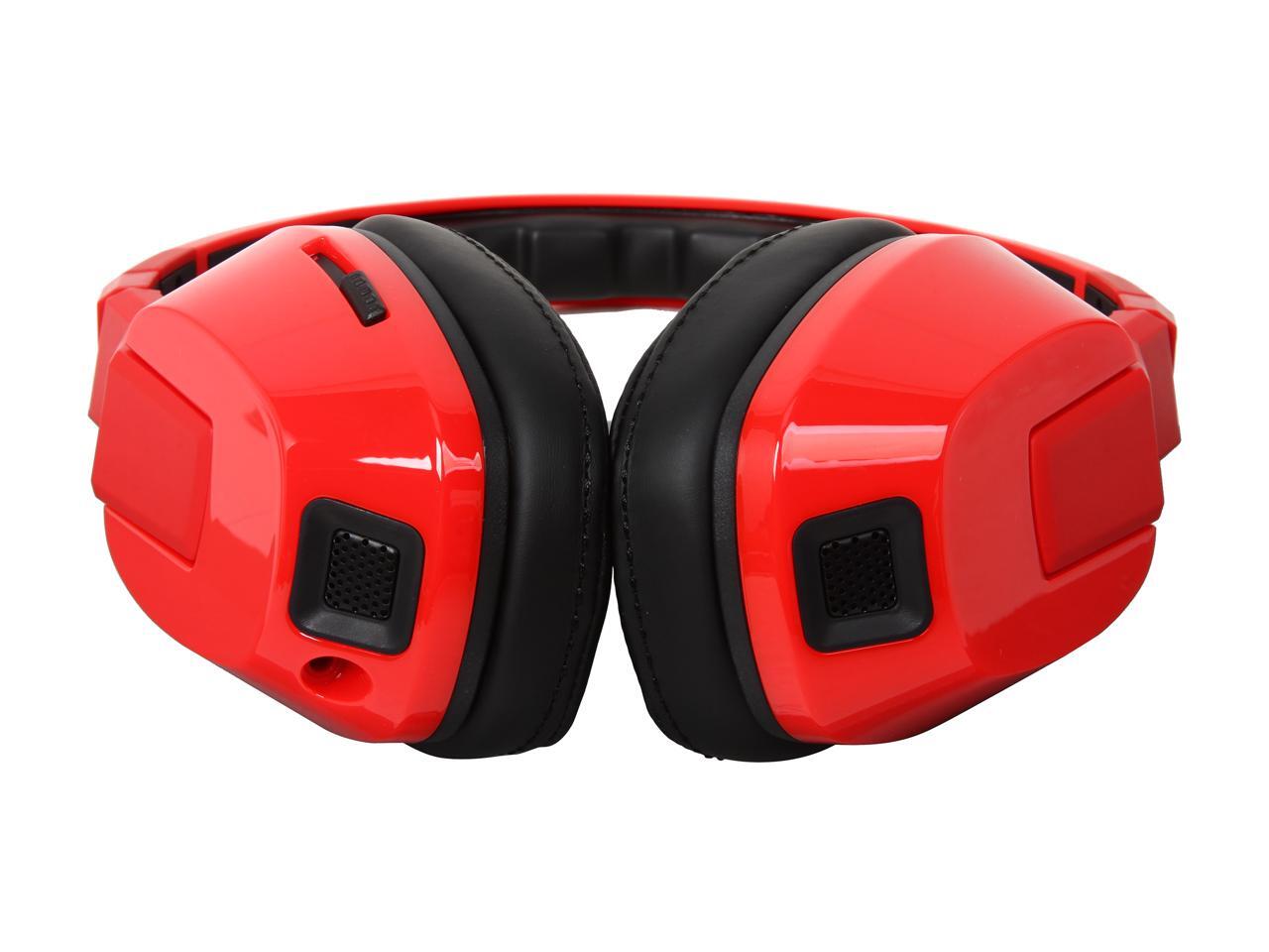 Skullcandy Red/Black S6SCFY-059 Crusher with Mic Premium Wired ...