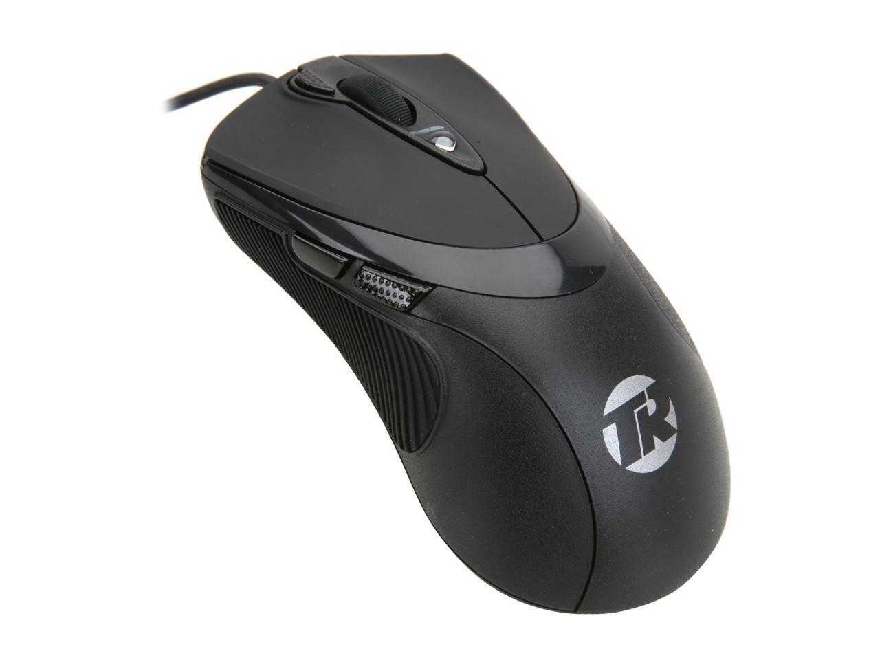 Tek Republic TM Black Wired Laser Gaming Mouse - Newegg.com