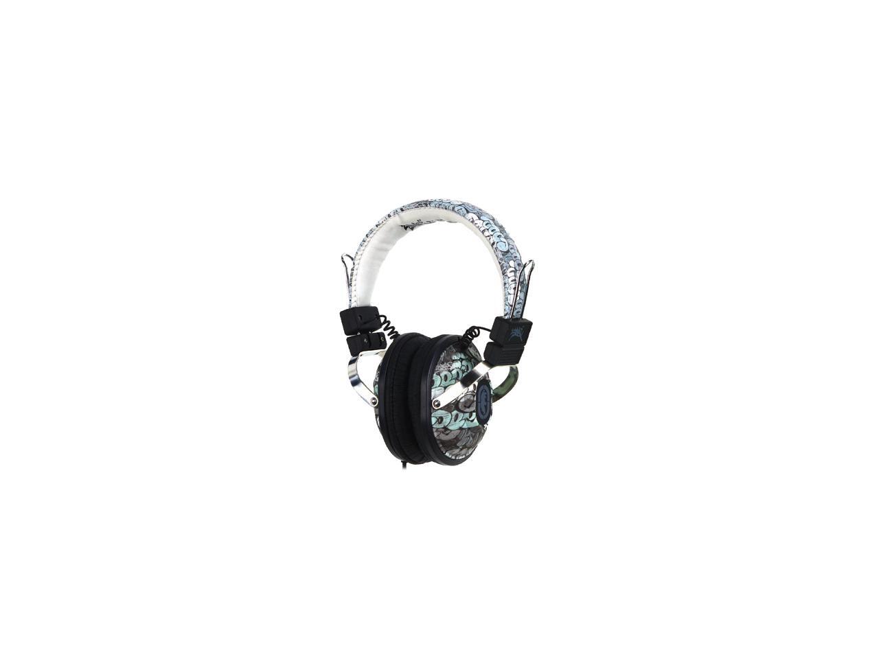 Ecko Ecko Exhibit Graffiti EKU-EXH-GRF On Ear Headphone/Mic - Graffiti ...